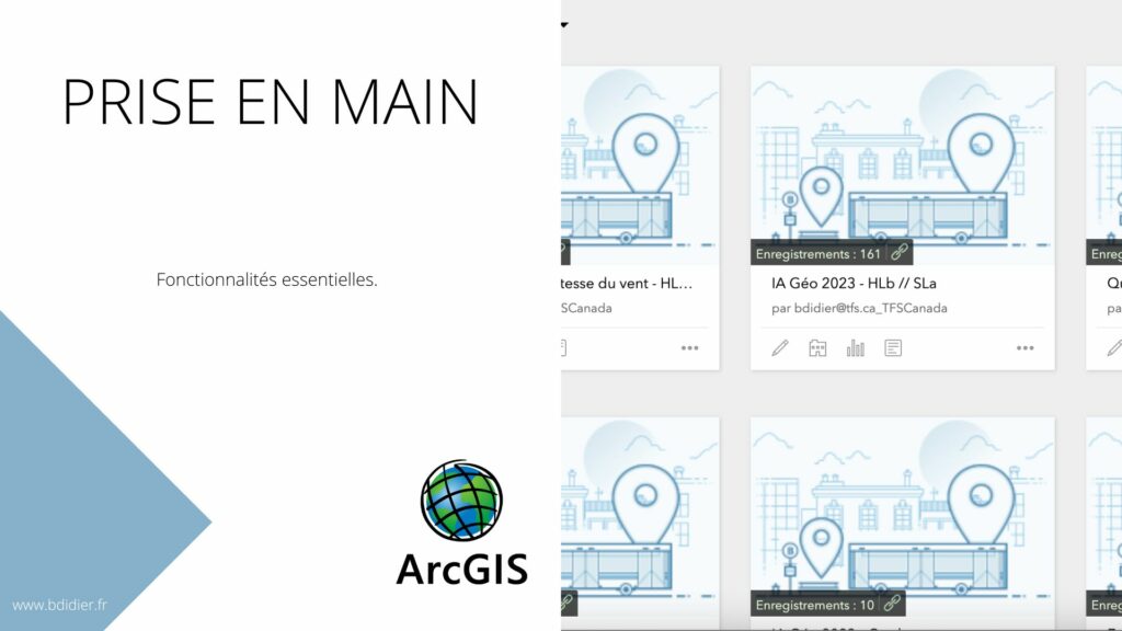 ArcGIS - Prise en main - HG
